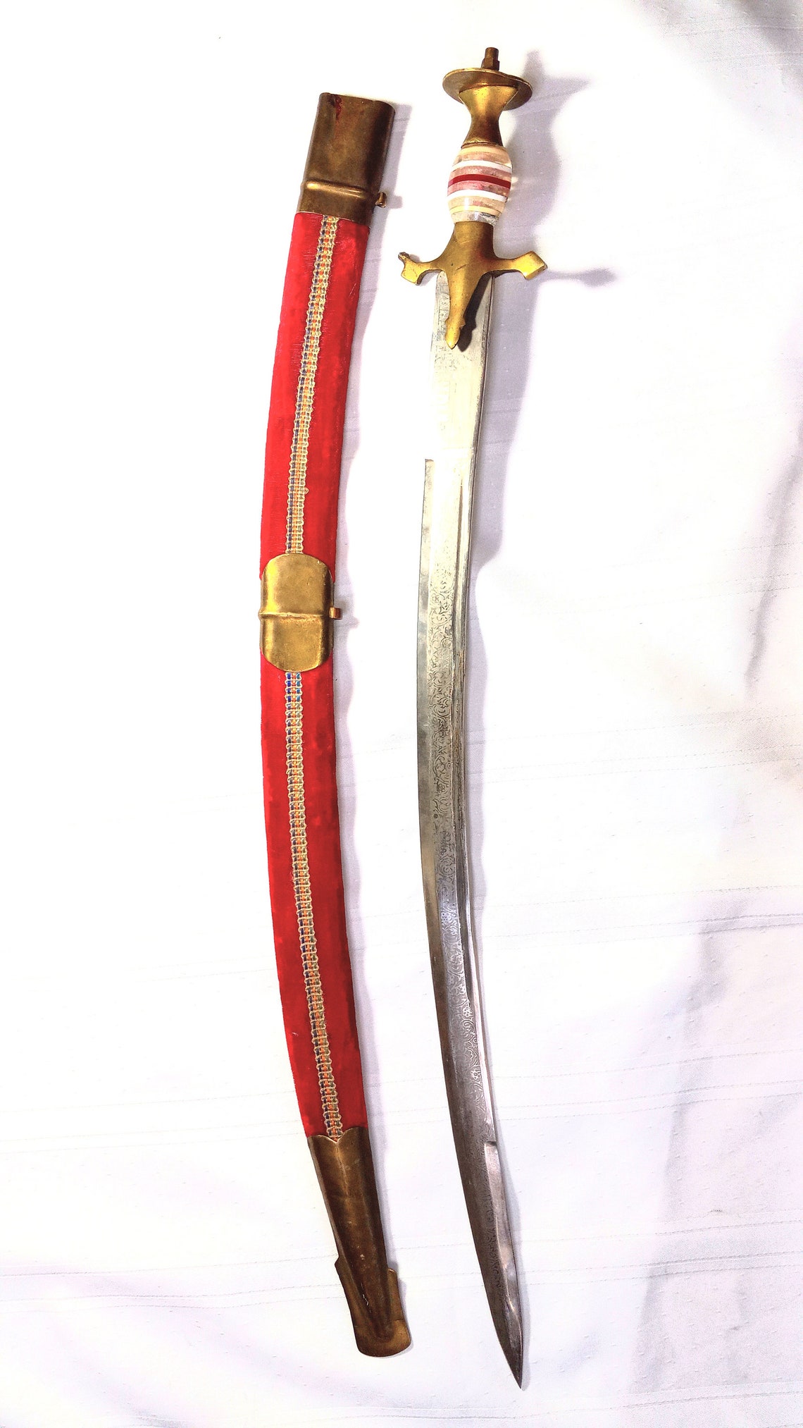 Old Antique Indian Sikh Officer Sword Measures 32.5 Long. - Etsy