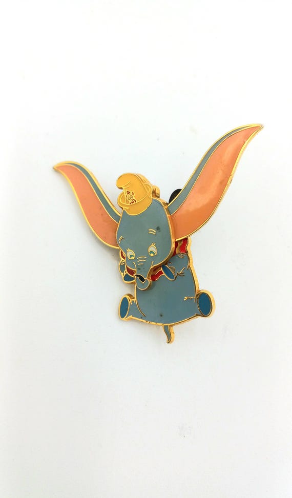Vintage Flying Dumbo Disney 3D Movement Ears Put Date… - Gem