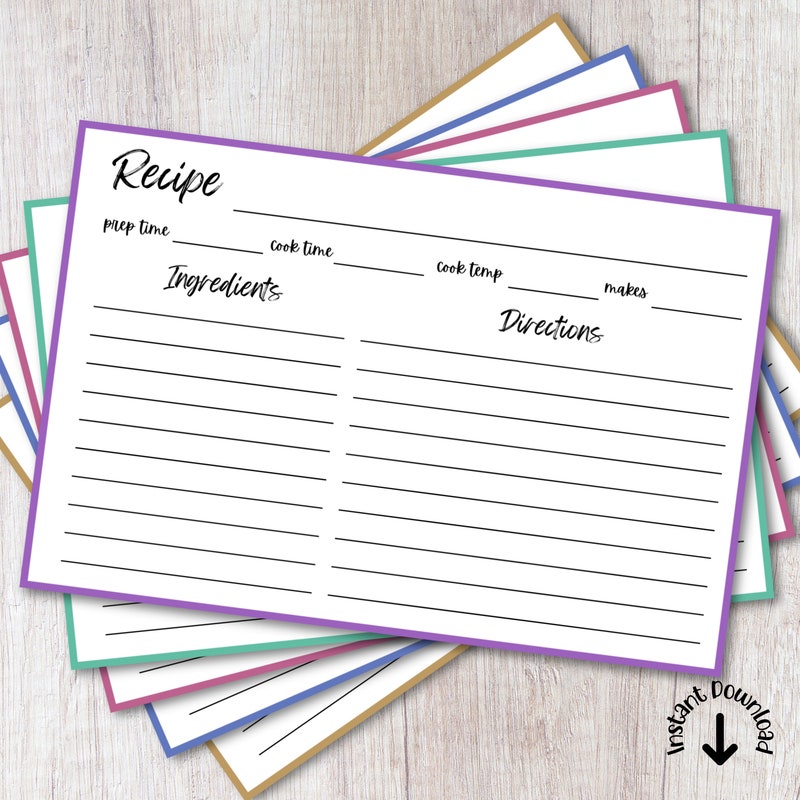Simple Recipe - Etsy