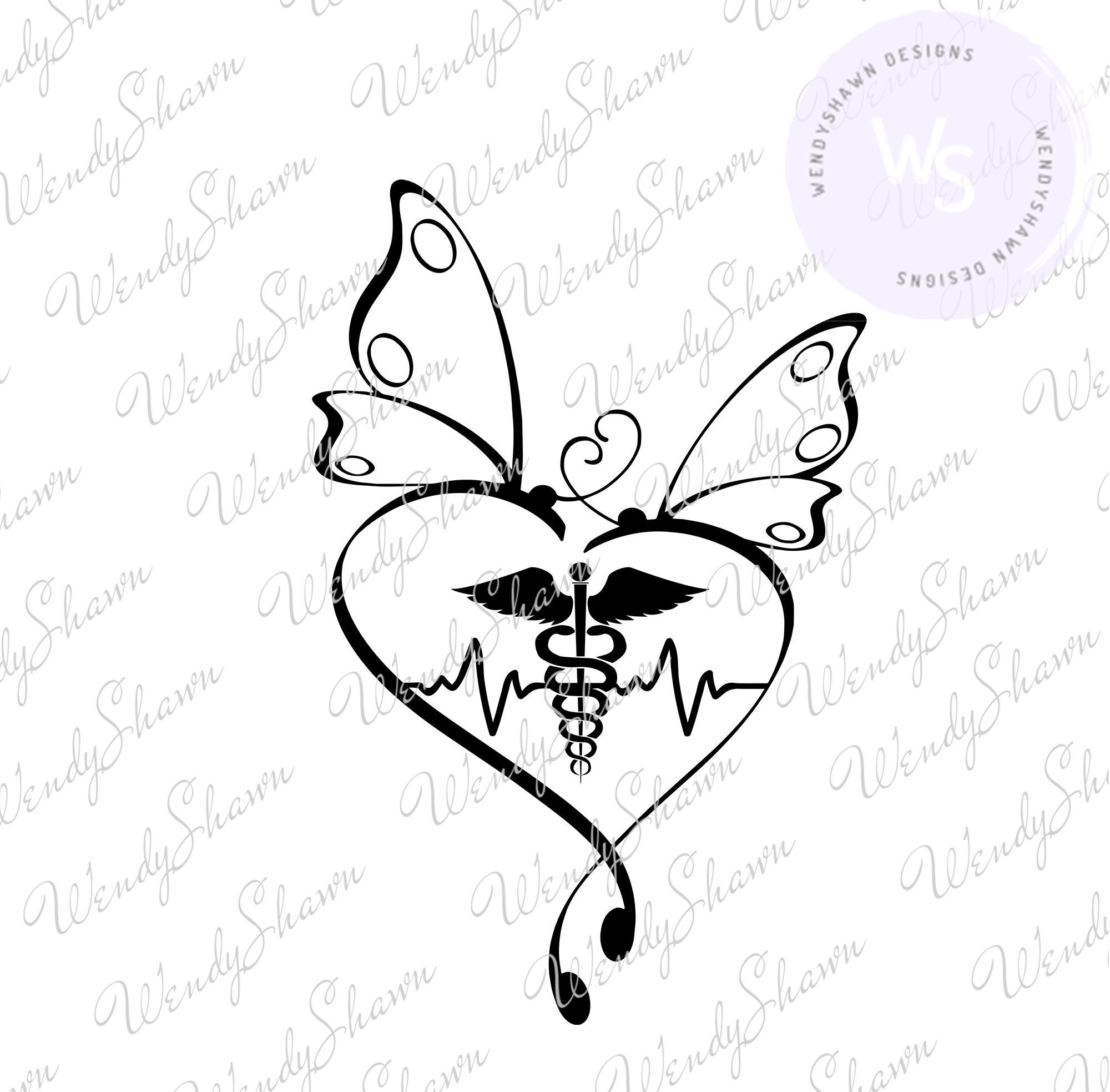 Medical Love Nurse Love CNA Love Doctor Love Live Love | Etsy