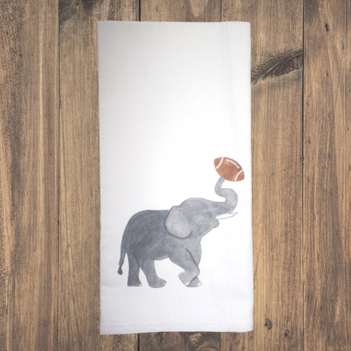 Alabama Roll Tide Flour Sack Tea Towel Kitchen Towel | Etsy