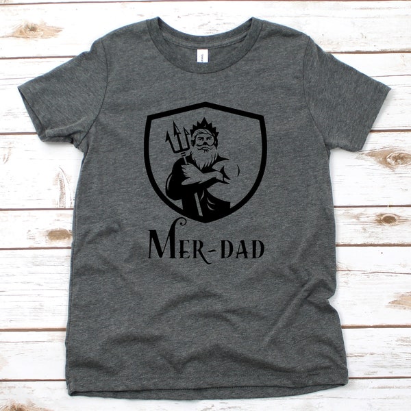 Mermaid Dad Shirt - Etsy