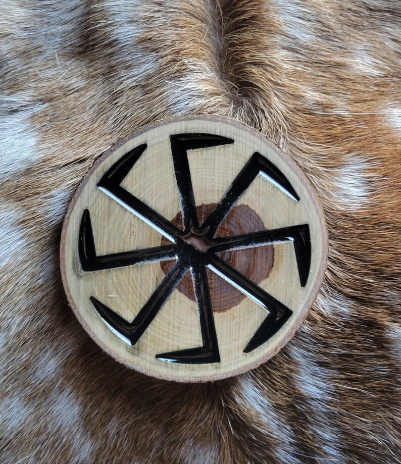 Set of Three Slavic Diety Symbols Veles Svarog Perun - Etsy