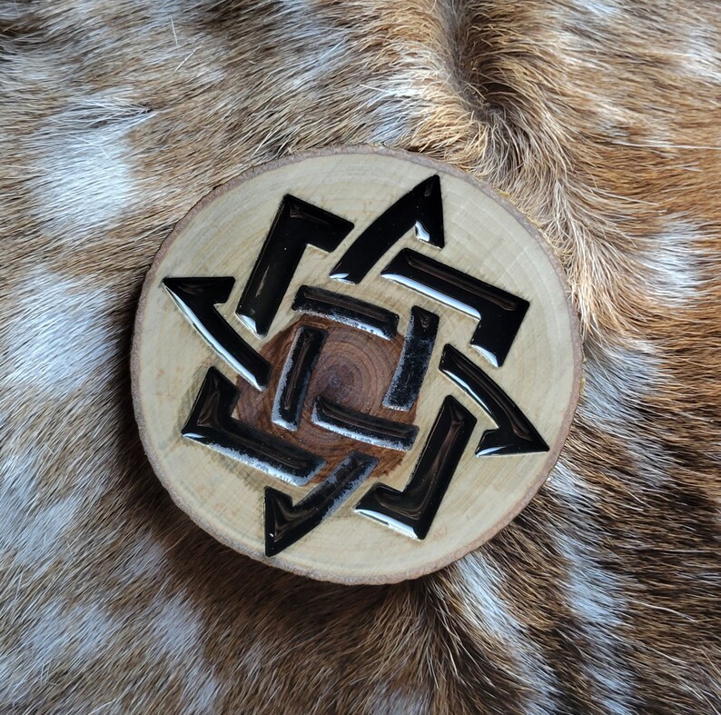 Set of Three Slavic Diety Symbols Veles Svarog Perun - Etsy