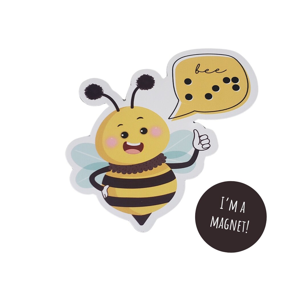 Sim Braille Magnet for Teacher Gift for TVI Gift for Coworkers ...