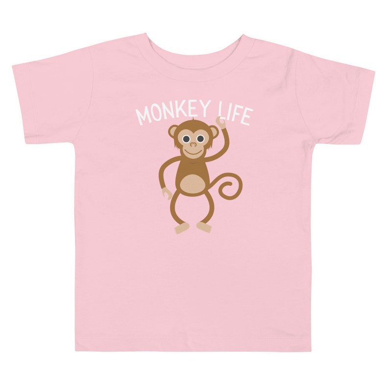 Kids Shirt for Boys Shirt for Girls Monkey Life Tee for Kids - Etsy