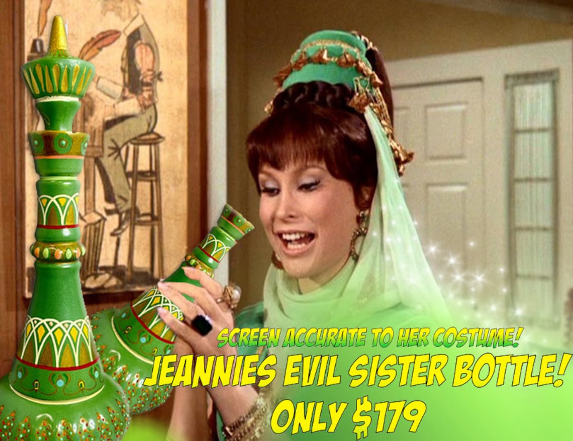 I Dream of Jeannie EVIL Sister's Bottle A True LIMITED - Etsy Israel