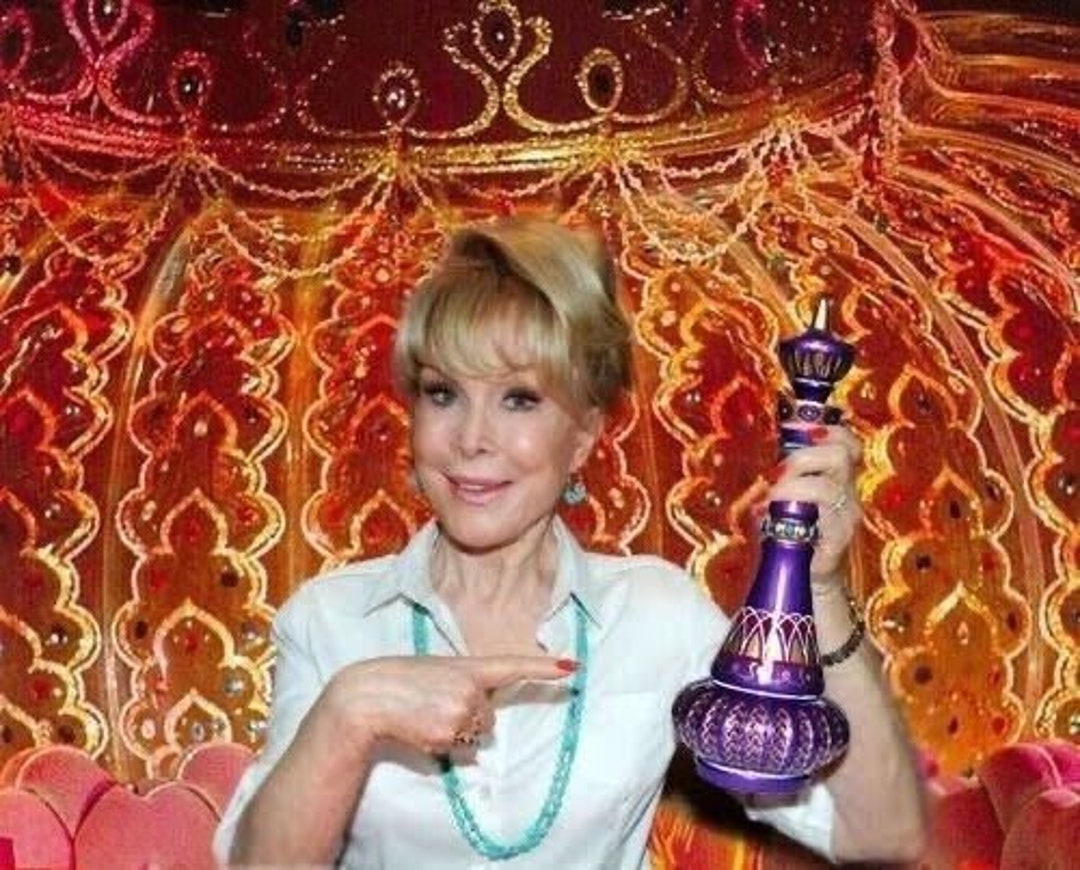 Pina's NEWEST I Dream of Jeannie/genie Second Season Purple Bottle! - Etsy