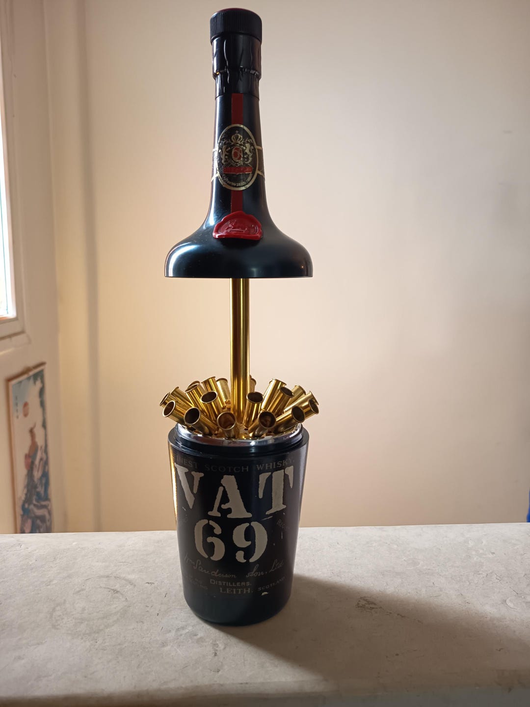Rare VAT 69 Plastic Cigarette Dispenser With Lighter - Vintage ...
