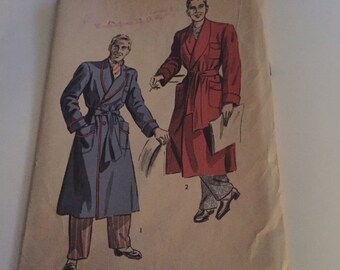 Mens robe pattern | Etsy