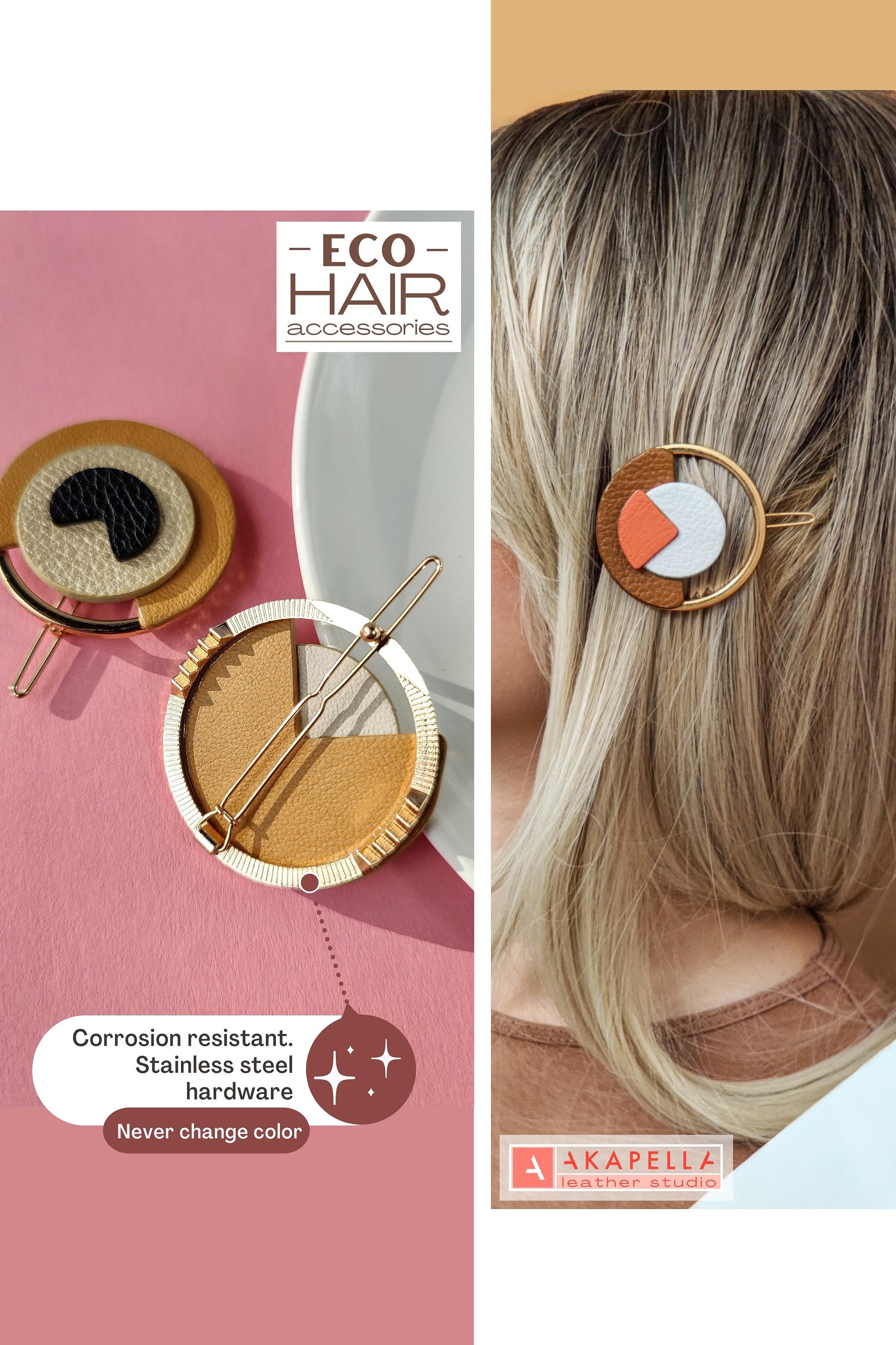 2-pack Make Your Own Set ECO Hair Clip Large Scrunchie - Etsy