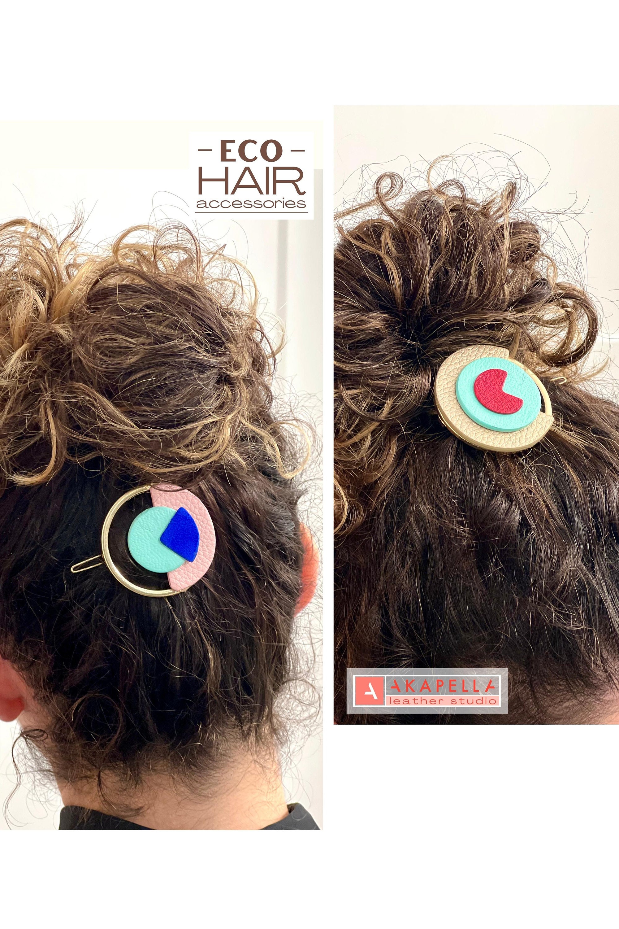 2-pack Make Your Own Set, ECO Hair Clip + Large Scrunchie, Self Care ...