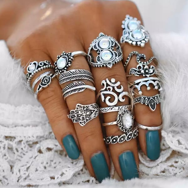 Stacking Ring Set - Etsy