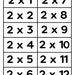 Multiplication Flashcards 0-12 Printable - Etsy