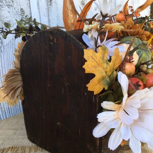 Vintage Tool Box Fall Pumpkin and Floral Arrangement | Etsy