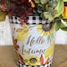 Hello Autumn Floral Centerpieceautumn Table - Etsy