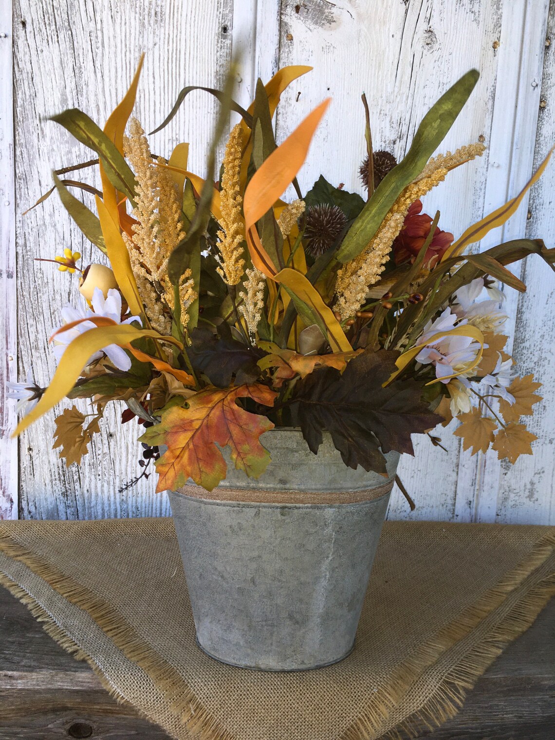 Fall Table Arrangementautumn Centerpiecethanksgiving - Etsy