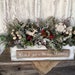 A Galvanized Tin Winter Alpine Tree With Cardinalchristmas ...