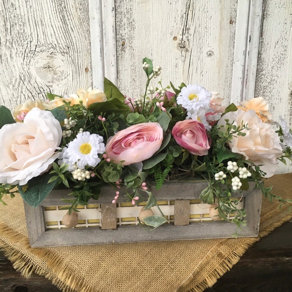 Spring Floral Arrangement - Etsy