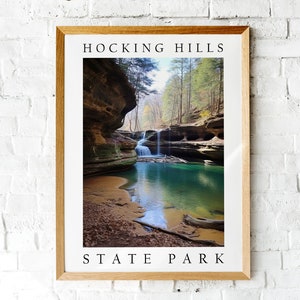 Hocking Hills State Park, Poster Print, Wall Décor - Etsy