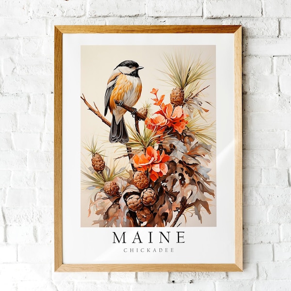 Maine State Bird - Etsy