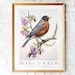 American Robin, the State Bird of Wisconsin, Poster Print, Wall Décor ...