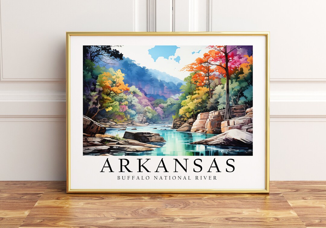 Buffalo National River, Arkansas, Poster Print, Wall Art, Home Décor - Etsy