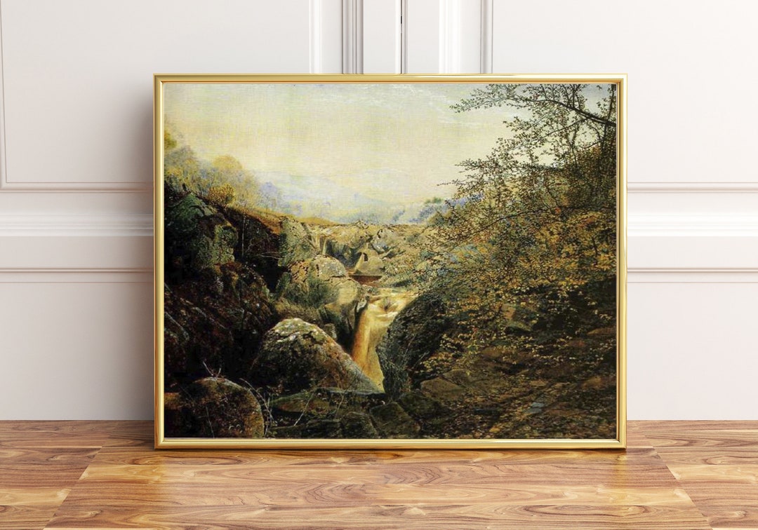Colwith Force, Poster Print Painting, Wall Art Décor - Etsy UK