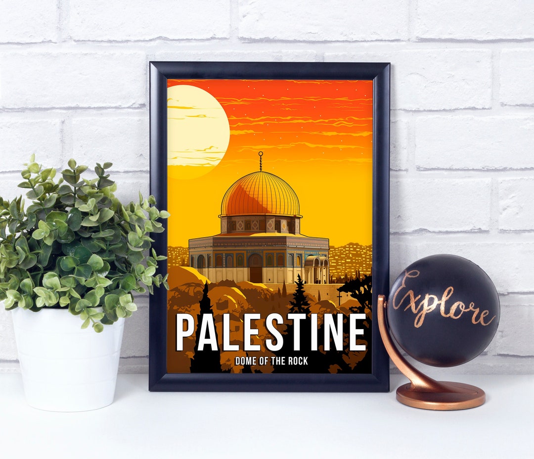 Palestine, Dome of the Rock, Poster Print, Wall Décor - Etsy