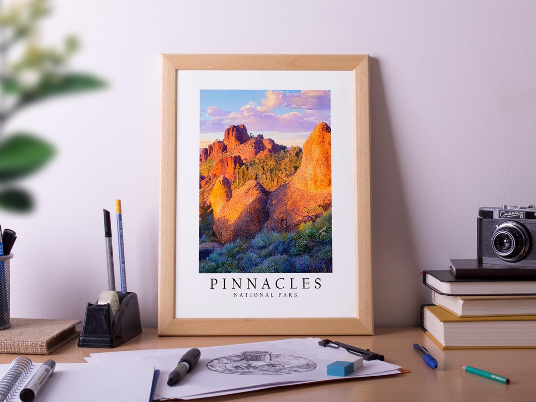 Pinnacles National Park, Travel Poster, Art Print, Wall Décor - Etsy