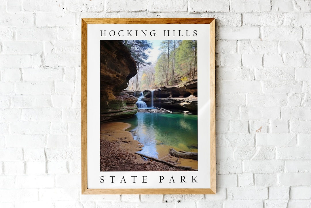 Hocking Hills State Park, Poster Print, Wall Décor - Etsy