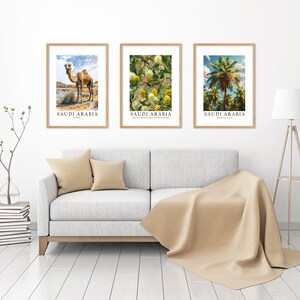 Saudi Arabia National Symbols, the Camel, Arfaj Flower, Phoenix Palm ...