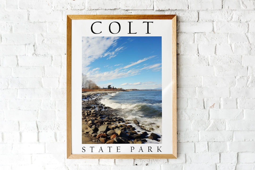 Colt State Park, Poster Print, Wall Décor - Etsy