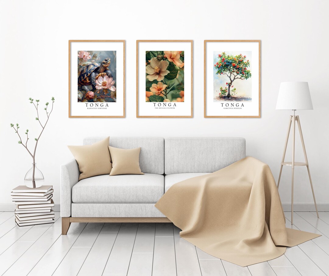 Tonga National Symbols, the Radiated Tortoise, Heilala Flower, Garcinia ...
