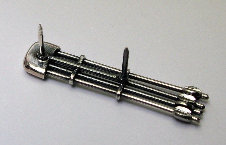 Sterling Silver Quiver Pin Badge: Archer's Jewelry - Etsy UK