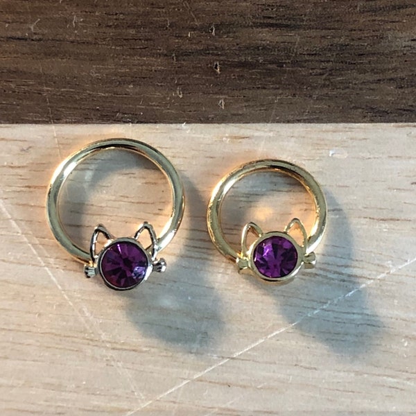 Captive Bead Ring - Etsy