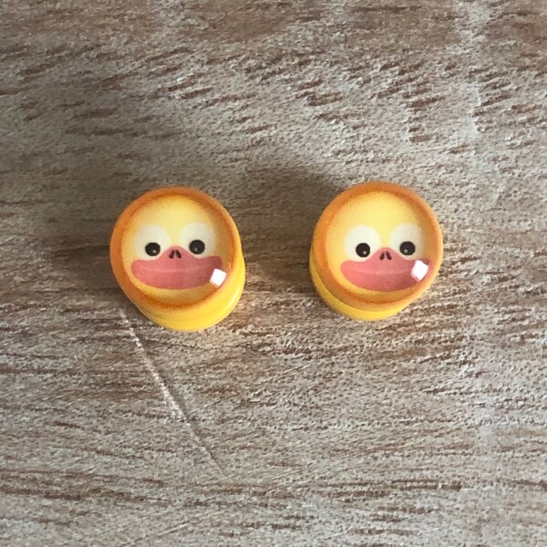 Faux Plug Earrings - Etsy