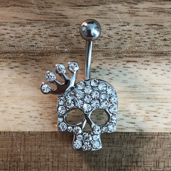 Skull Gem Ring - Etsy