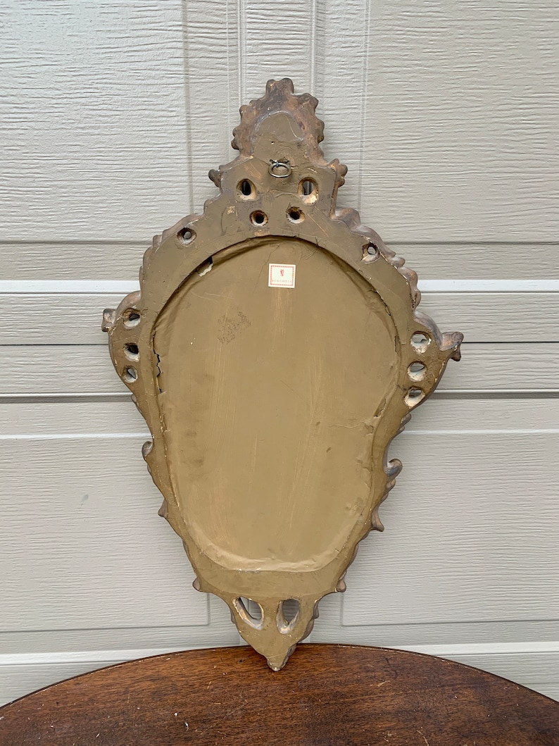 Italian Borghese Rococo Baroque Gilt Wood Mirror - Etsy