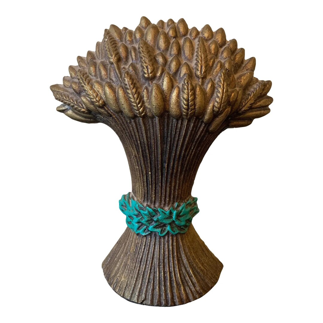 Antique Victorian Cast Iron Sheaf of Wheat Door Stop, Circa 1890s - Etsy