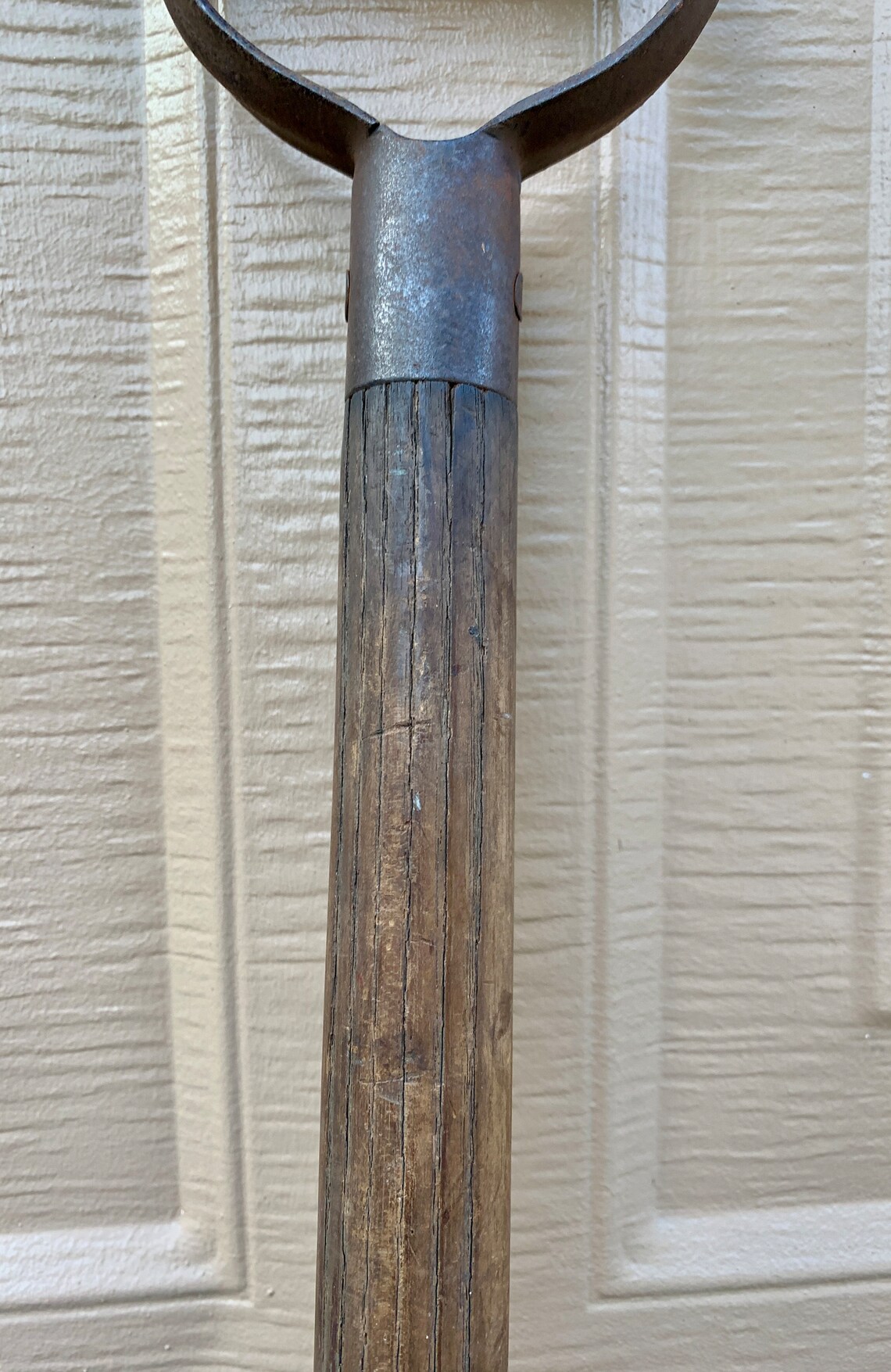 Antique 19th Century Hand Made Iron and Wood Garden Shovel - Etsy