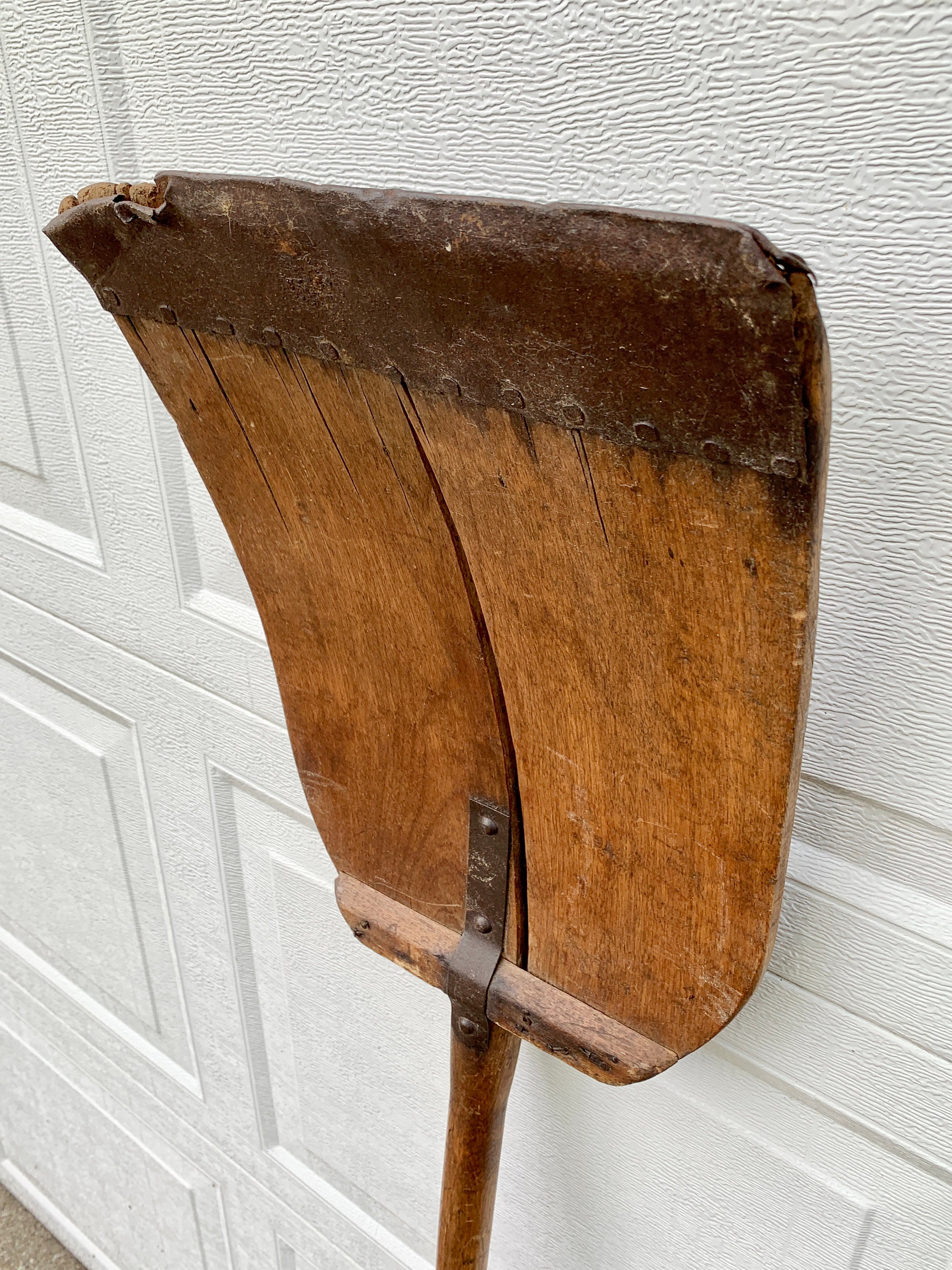 Antique 19th Century Hand Made Wooden Grain Shovel - Etsy