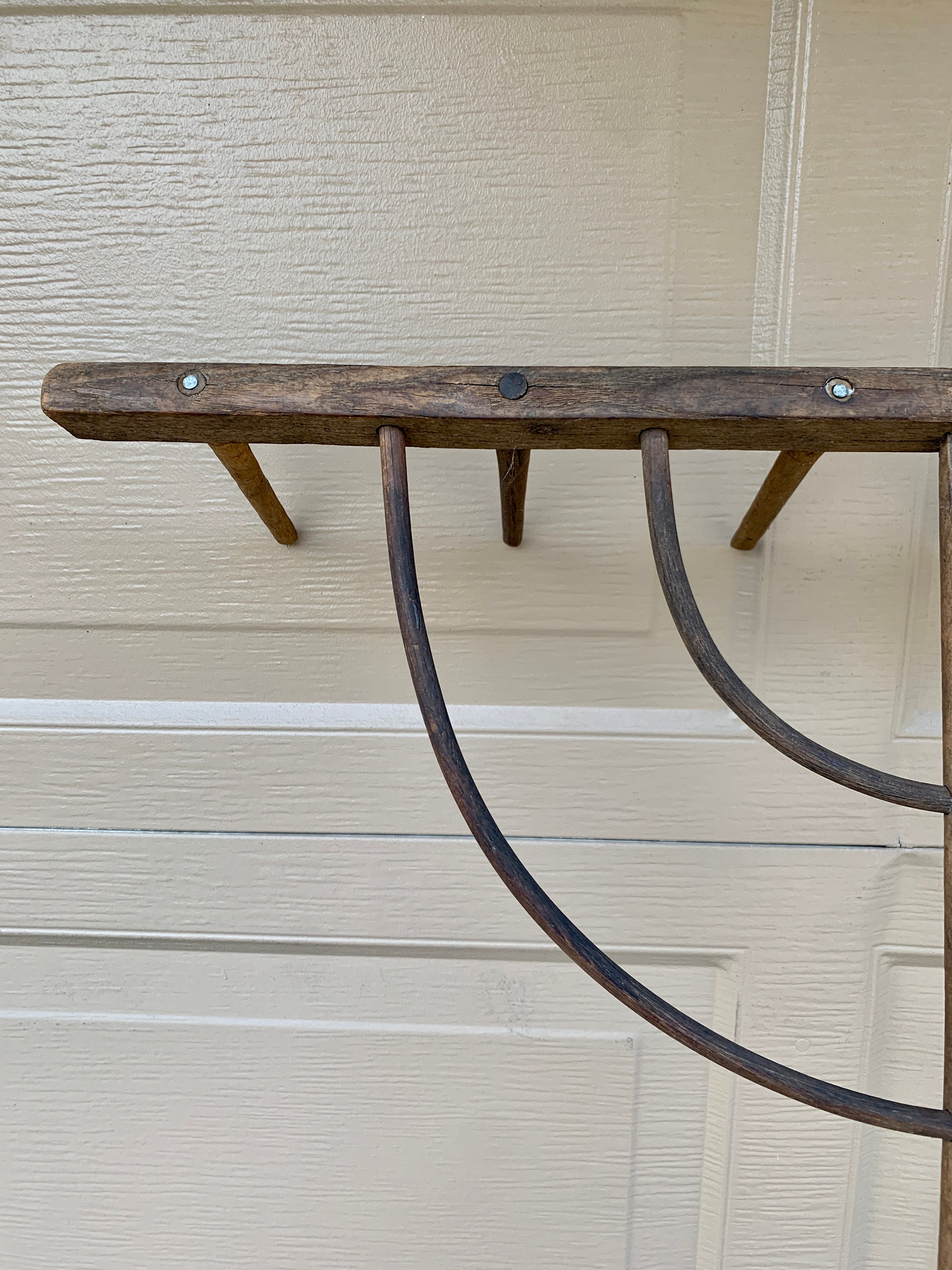 Antique Early 20th Century Hand Made Wooden Hay Rake - Etsy