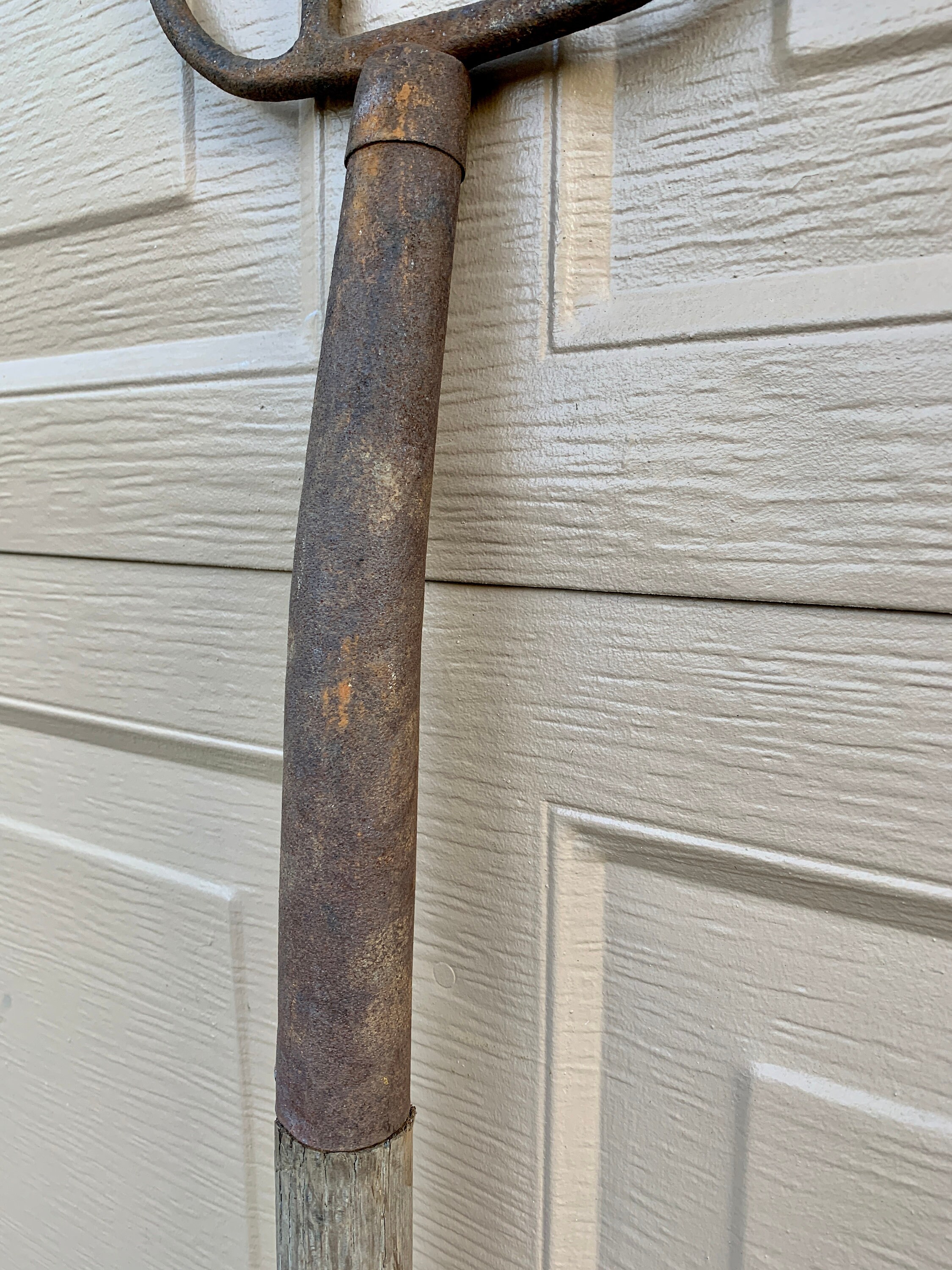 Early 20th Century Wooden and Iron Pitchfork Garden Tool - Etsy