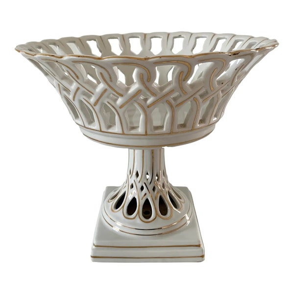 Porcelain Compote - Etsy