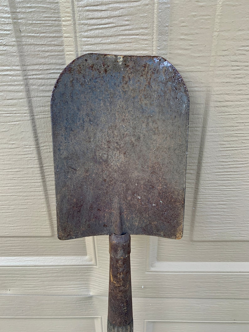 Antique 19th Century Hand Made Iron and Wood Garden Shovel - Etsy