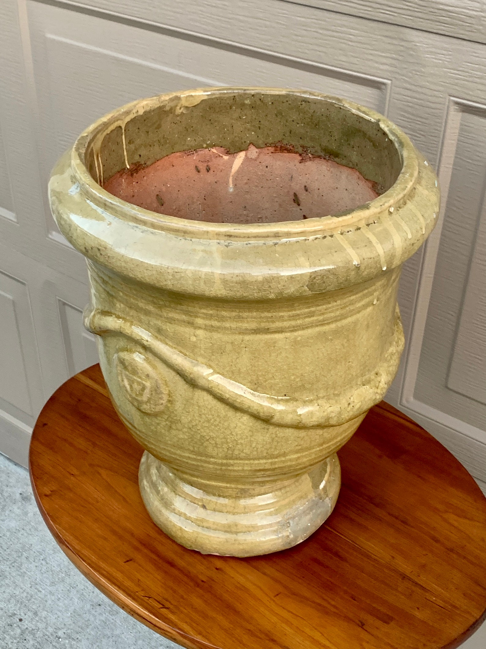 French Provincial Glazed Earthenware Planter - Etsy