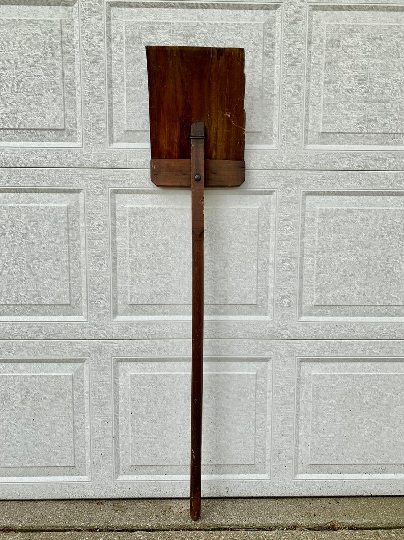 Antique 19th Century Hand Made Wooden Grain Shovel - Etsy