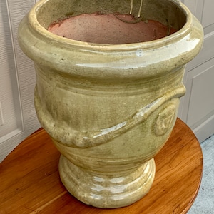 French Provincial Glazed Earthenware Planter - Etsy