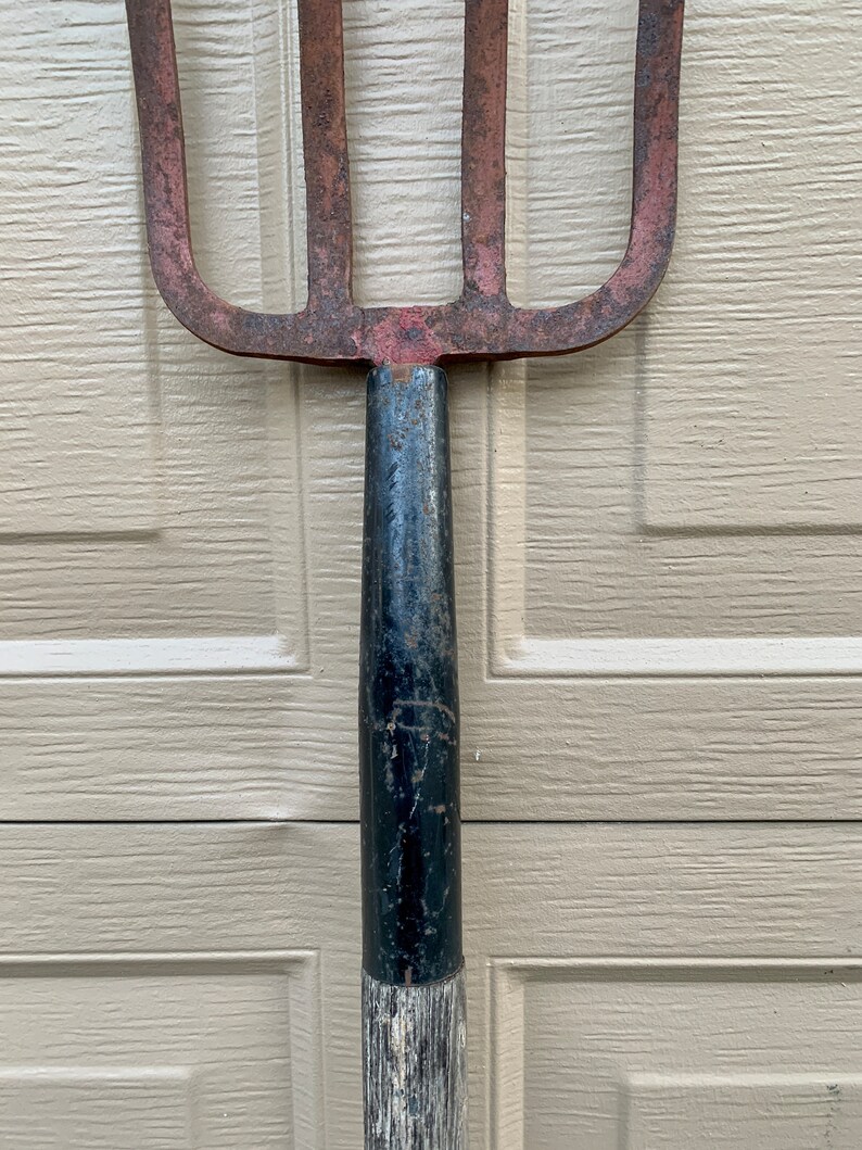 Early 20th Century Wooden and Iron Garden Tools, Pair - Etsy
